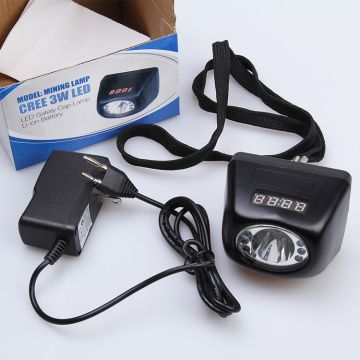 Quality Professional Miner Cap Lamp Li-Ion Battery Miners Headlamp For Hard Hat for sale