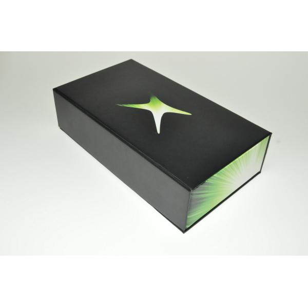 Quality Offset Printing Magnetic Rigid Gift Boxes, Customized Unique Electronics Packaging Box for sale