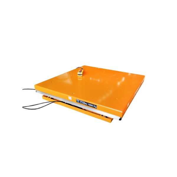 Quality 1220 * 610mm Carbon Steel Q345 Mini Electro Hydraulic Scissor Lift table for sale