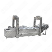 China Sea Food / Shrimps Lobster Steam Heating Vegetable Fruit Blanching Machine factory