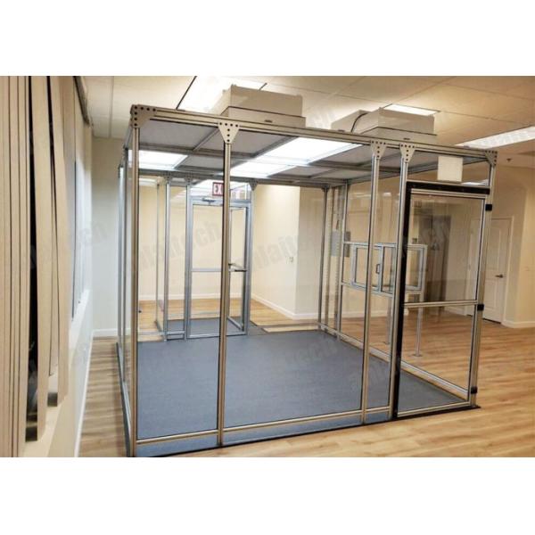 Quality SUS201 FFU Softwall Clean Room Aluminum Medical ISO6 for sale