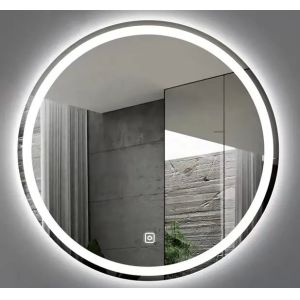 Quality Customized Round Smart Mirror Wall Mounted For Ladies Makeup for sale