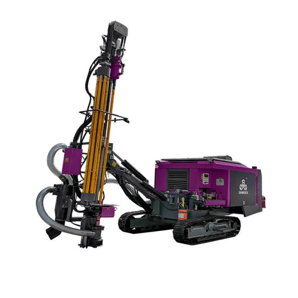 Quality Hydraulic Crawler Integrated Drilling Equipment Mining Rotary Borehole Rock for sale