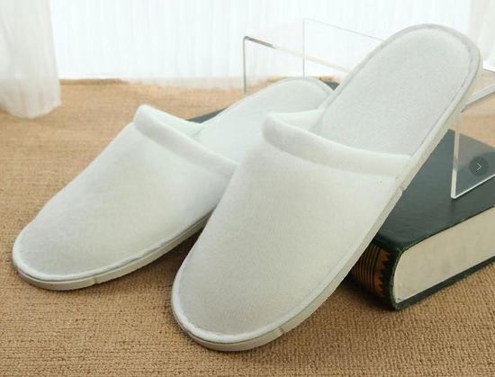 Quality Embroidery Logo Slipper for Hotel Indoor Use Slipper for sale
