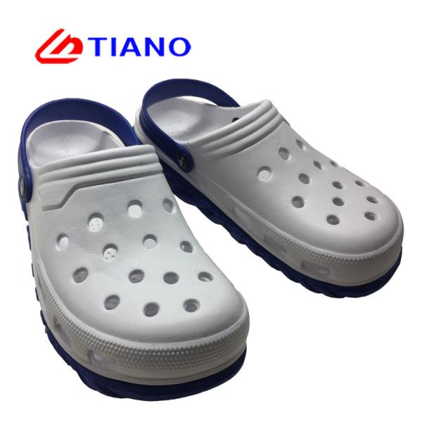Quality Unisex Adult Size Grey Comfy Shower Clog Style Slippers for sale