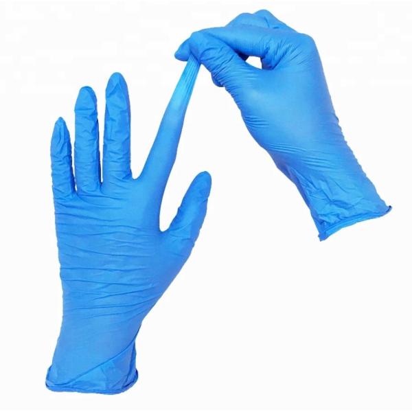 Quality Non Sterile Disposable Medical Nitrile Gloves , Medical Grade Nitrile Exam Gloves for sale