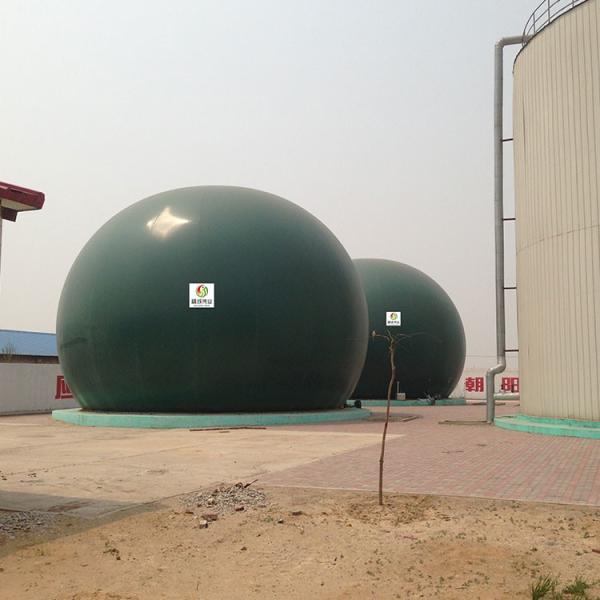 Quality Anaerobic Double Membrane Gas Holder PVC PDFE Biogas Gas Holder for sale