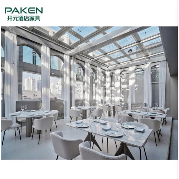Quality Custom Commercial Furniture One Stop Solution Hotel Dining Chair Table for sale