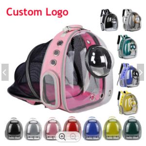 Quality Capsule Breathable Cat Backpack Carrier Outside Portable Transparent for sale