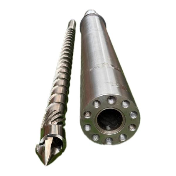 Quality Gradual Type Mutant Type Bimetallic Single Screw Barrel For Injection Machine Diameter Ø20-Ø400 for sale