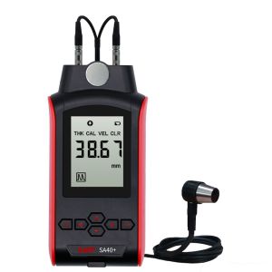Quality Micro-Processor Ultrasonic Thickness Gauge For Coating , 4 Digits LCD Display for sale