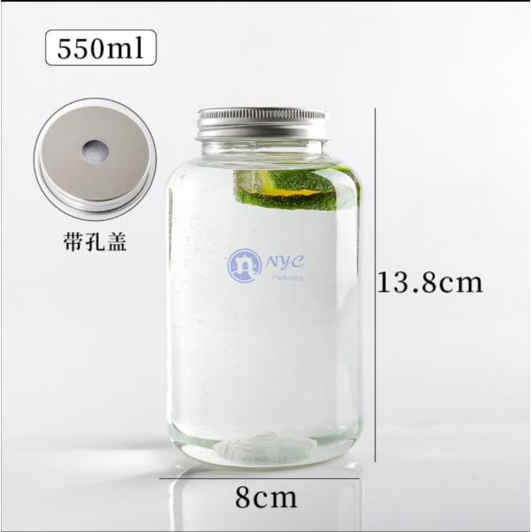 Quality Cold Drinking BPA Free 650ml Disposable Milk Bottles for sale