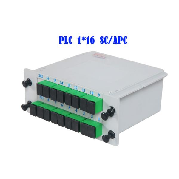 Quality Coloured Passive Optical Splitter Fiber Separation Low Insertion Loss for sale
