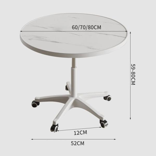 Quality Movable Coffee Side Table Dining , Living Room Bedroom Snack Rack Bedside Mini for sale