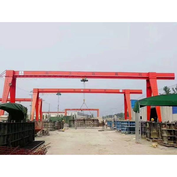 Quality Remote Controlled Single Girder Bridge Crane 0-38M Working Range And 20m Lifting for sale