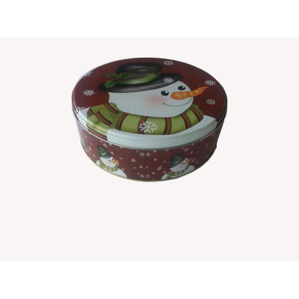 Quality Empty Cookie Tins Oreo Christmas Tins Decorative Tins with Lids Metal Containers for sale