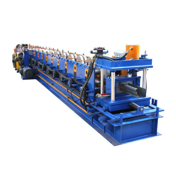 Quality Power 5.5 KW Seamless Aluminium Gutter Machines , Gutter Rolling Machine for sale