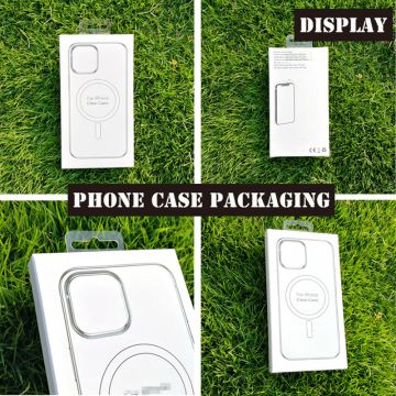 Quality Recyclable Electronic Cardboard Box Phone Cases Packaging With Blister Insert for sale
