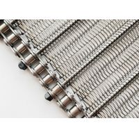 Quality Chain Link 1mm Ss Wire Mesh Conveyor Belt For Oven Baking Bakery for sale