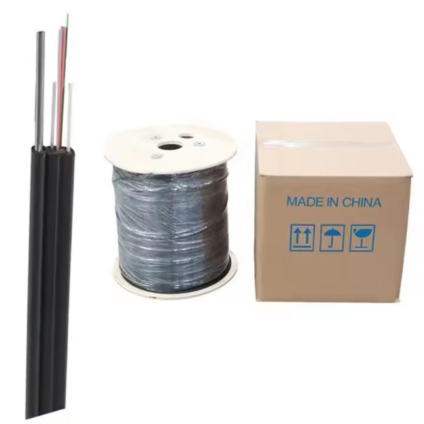 Quality G657a1 G657a2 LSZH Jacket FTTH Drop Cable Outdoor Drop Cable FTTX Fiber Optic for sale