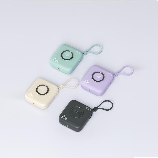 Quality Super Fast Charging Power Bank 10000mah Mini Type C 5V/2.4A Wireless 5W 7.5W for sale