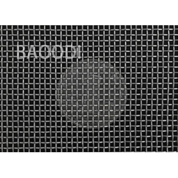 Quality 1 Inch Crimped Wire Mesh Woven Square Acid Resistant for sale