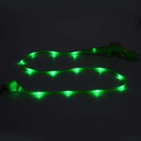 Quality 0.8*150cm PVC LED Dog Leash , Anti Lost Flat Dog Leash For Dogs Safety for sale