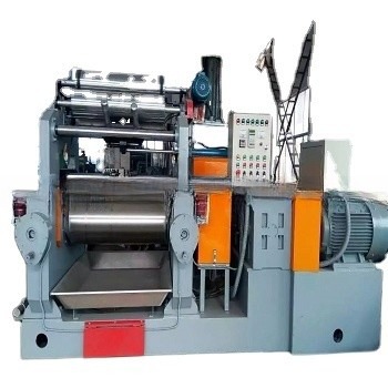 Quality Manufacturing Plant XSK 400 Two Roll Solid Silicone Milling Machine with 380V for sale