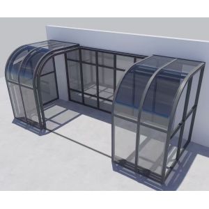 Quality High Quality Custom Prefabricated Winter Garden Sunroom Modern Luxury Glass for sale