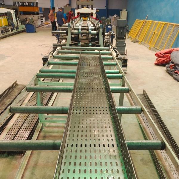 Quality Adjustable Metal Cable Tray Roll Forming Machine Fully Automatic for sale