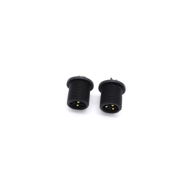 Quality Solder Type Waterproof Plug Connector 15A 3 Pin Pluggable Marine Use for sale