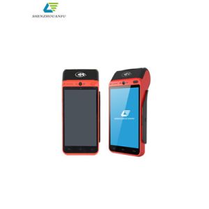 Quality LCD Mobile Android POS Terminal Flexibility Quad Core Processor for sale