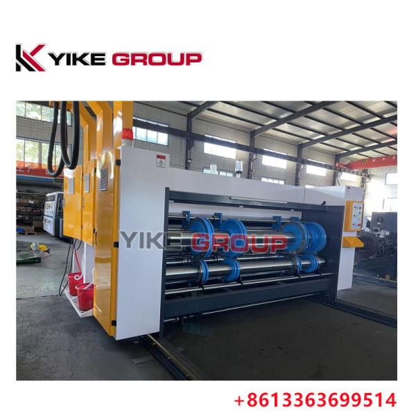 Quality YIKE GROUP 1400X2800 Chain Type Flexo Printer Slotter Machine For Corrugated Carton Box for sale