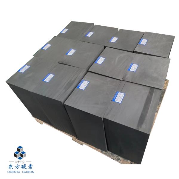 Quality Isostatic High Density Graphite Blocks 85 W/Mk - 125 W/Mk Thermal Conductivity for sale
