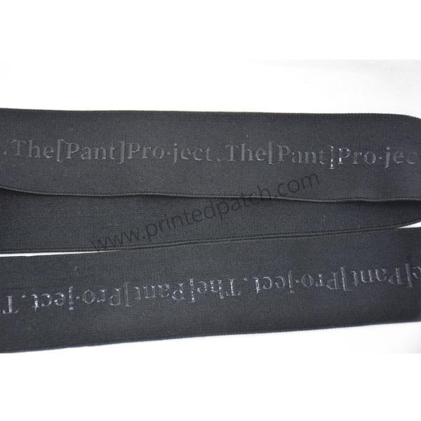 Quality Silicone Polyester 50mm Elastic Webbing For Cycling Clothing Shorts for sale