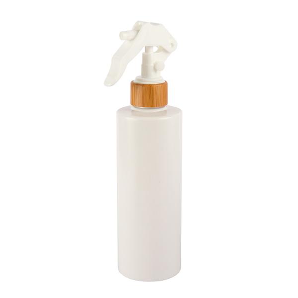 Quality 100ml 150ml 200ml Cosmetic Spray Bottle PET Natural Bamboo Trigger Spray Bottle For Perfume for sale