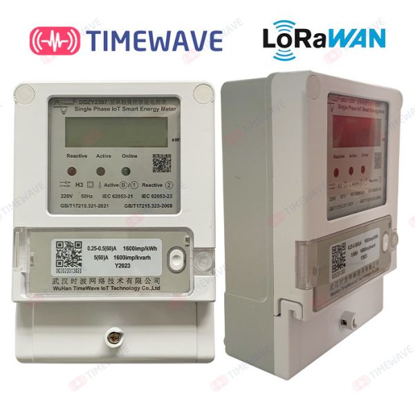 Quality Smart LoRaWAN Energy Meter Wireless Single Phase Power Meter Insulation for sale