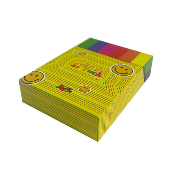 Quality Custom Design Logo Printed Magnetic Display Paper Gift Rigid Cardboard Deck Box for sale