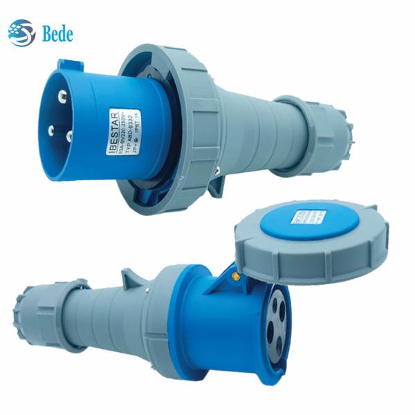 Quality OEM/ODM Industrial Plug And Socket Coupler Reliable And Efficient 63A / 125A 3 for sale
