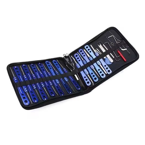 Quality 30-in-1 lock Pick Tools Set Opener Locksmith Picking for sale