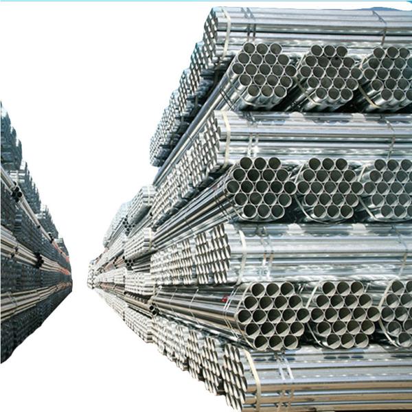 Quality ISO9001 Galvanized Round Tube 15mm-600mm Electric Resistance Welded for sale