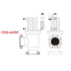 Quality Light Weight Manual Angle Valve Application Range 1E+5 Pa - 1.3E-7 Pa for sale