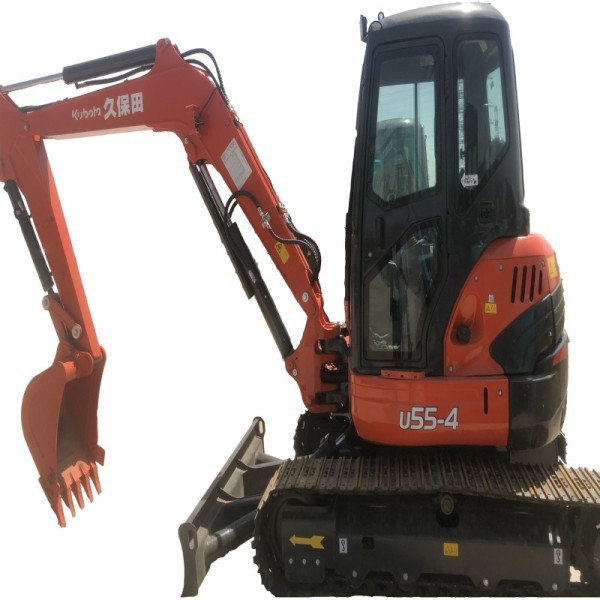 Quality Mini Second Hand Excavator 5.5 Ton Kubota U55 Used Excavator with Original Hydraulic Valve for sale