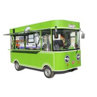 Quality Outdoor Fast Food Carts Crepe Food Truck with Snack Mobile Kitchen Cooking for sale