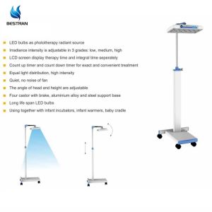 Quality LED Light Therapy Neonatal Phototherapy Machine Head And Height Adjustable for sale