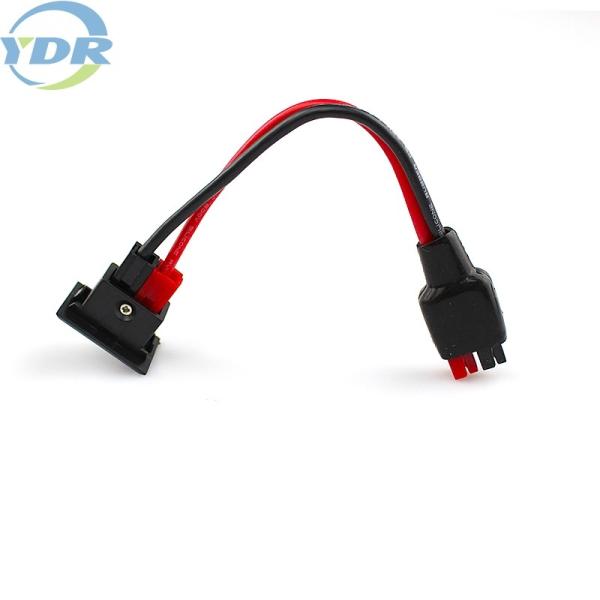 Quality 2Pin socket Battery Connector Cables , 14AWG Battery Wire Harness for sale