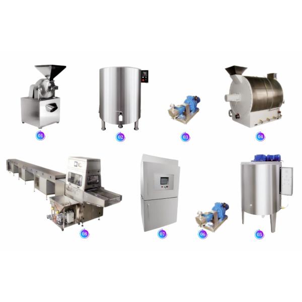 Quality PD400 Complete Chocolate Enrobing Machine Line Complete Chocolate Coating for sale