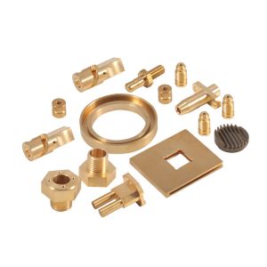 Quality Industrial Brushed Brass Turning Parts , Motorcycle CNC Precision Turning for sale