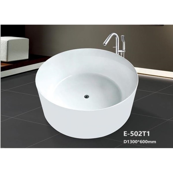 Quality Diameter 1300mm Circle Hot Tub With Slim Edge for sale