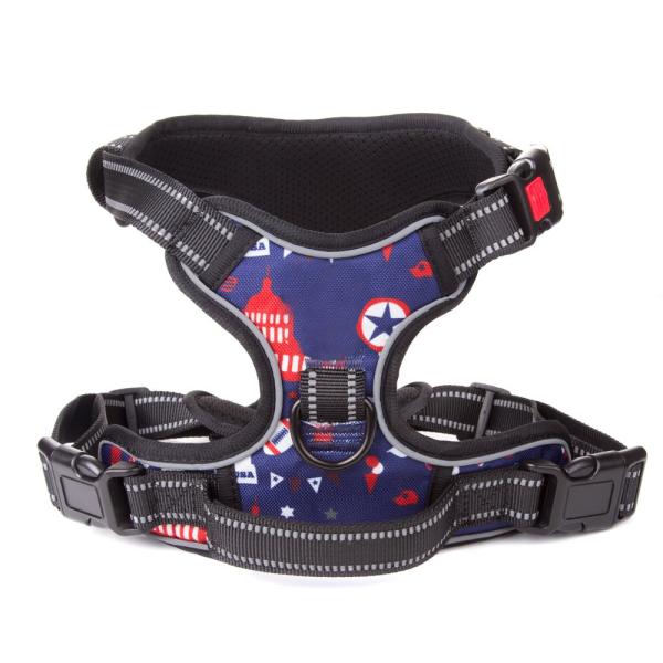 Quality Large Dog No Pull No Choke Dog Harness Adjustable Size OEM ODM Available for sale